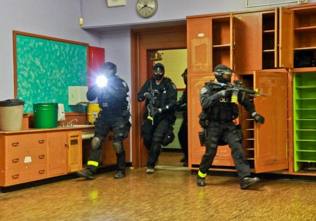 Decline & Fall: Slideshow Celebrates SWAT Team Trained To Kill School ...